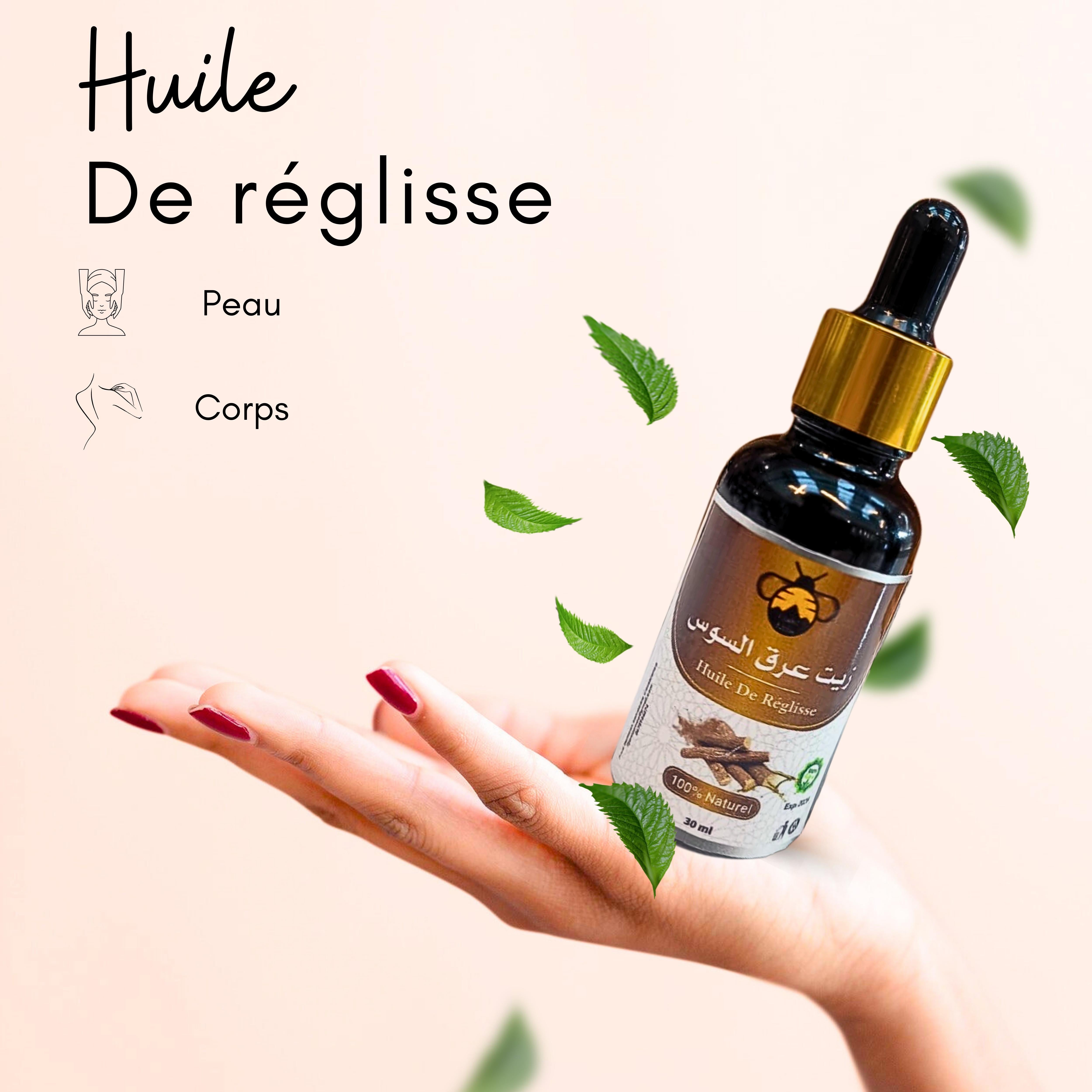 Huile de réglisse cosmétique – Chahd d’atlas