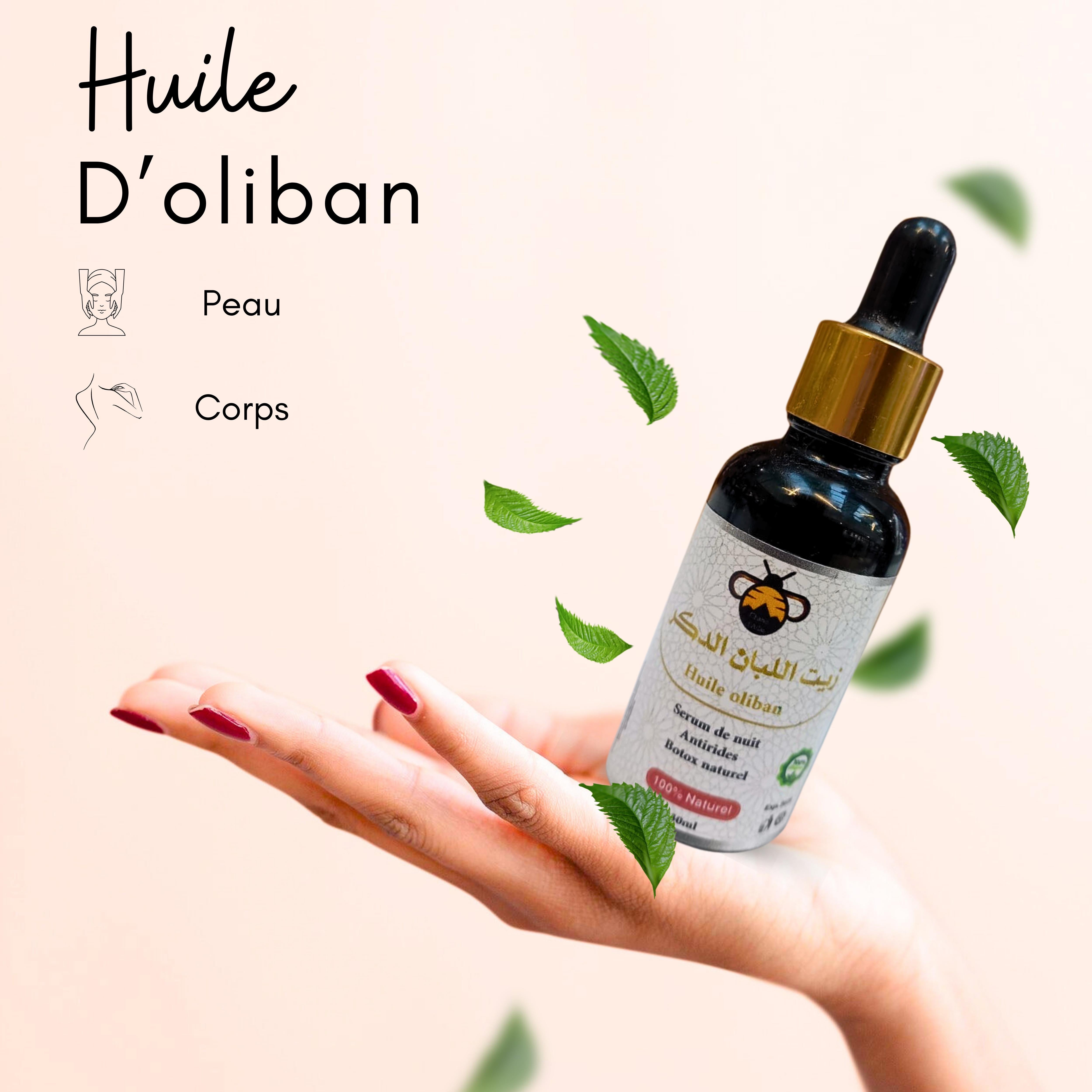 Huile d’oliban cosmétique – Chahd d’atlas