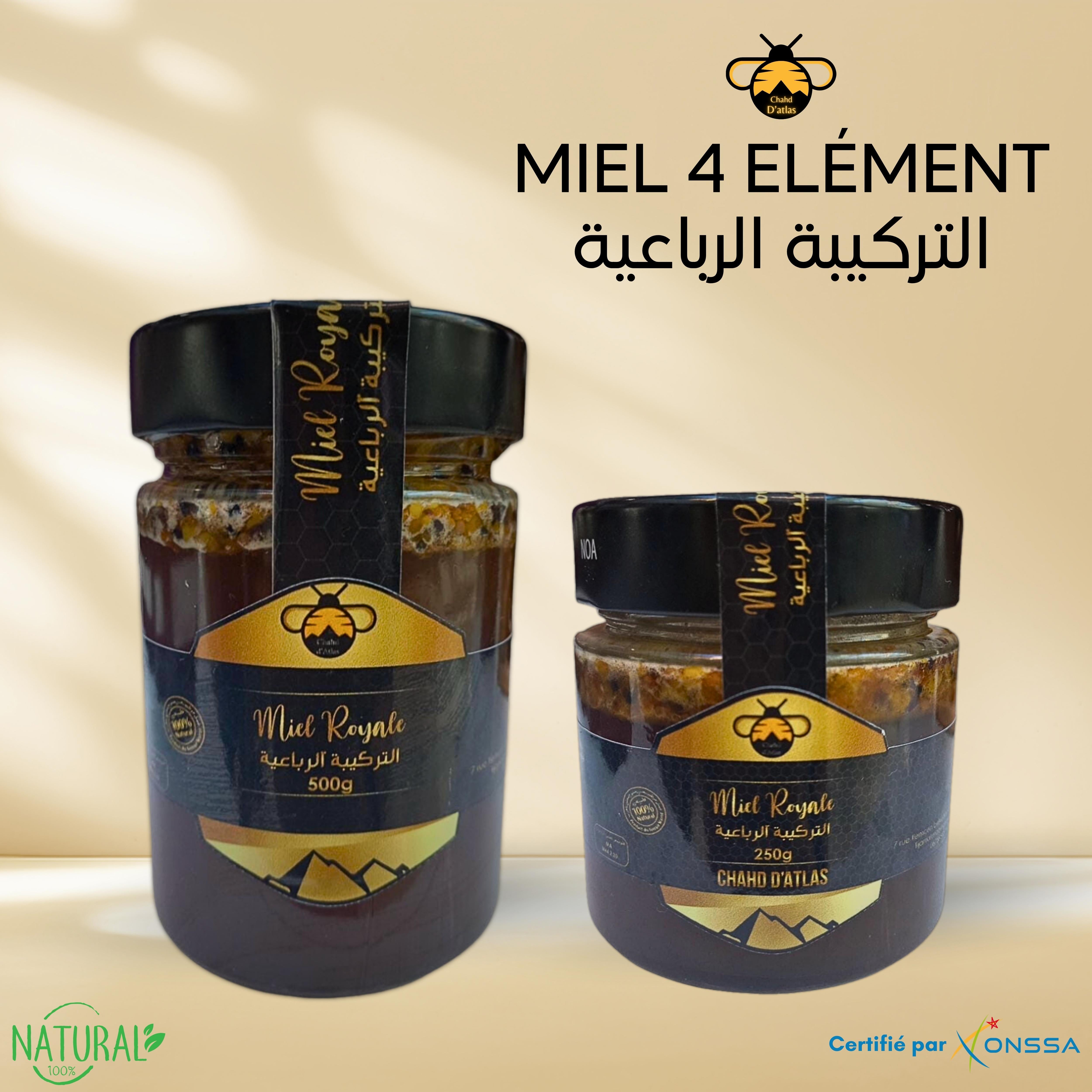 Miel 4 elément – Chahd d’atlas